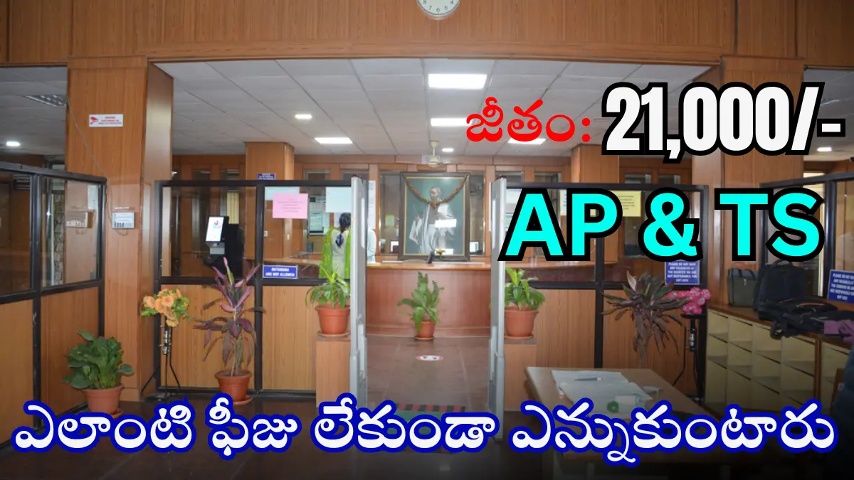 Just ఇంటర్వ్యూతో 50,000 రూపాయలు జీతంతో ఉద్యోగం పొందండి | PJTAU ...